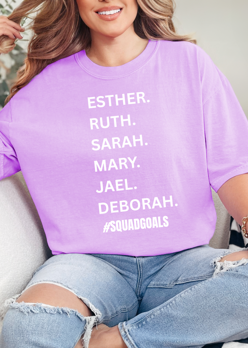 Squad goals tee – Clothed in Grace