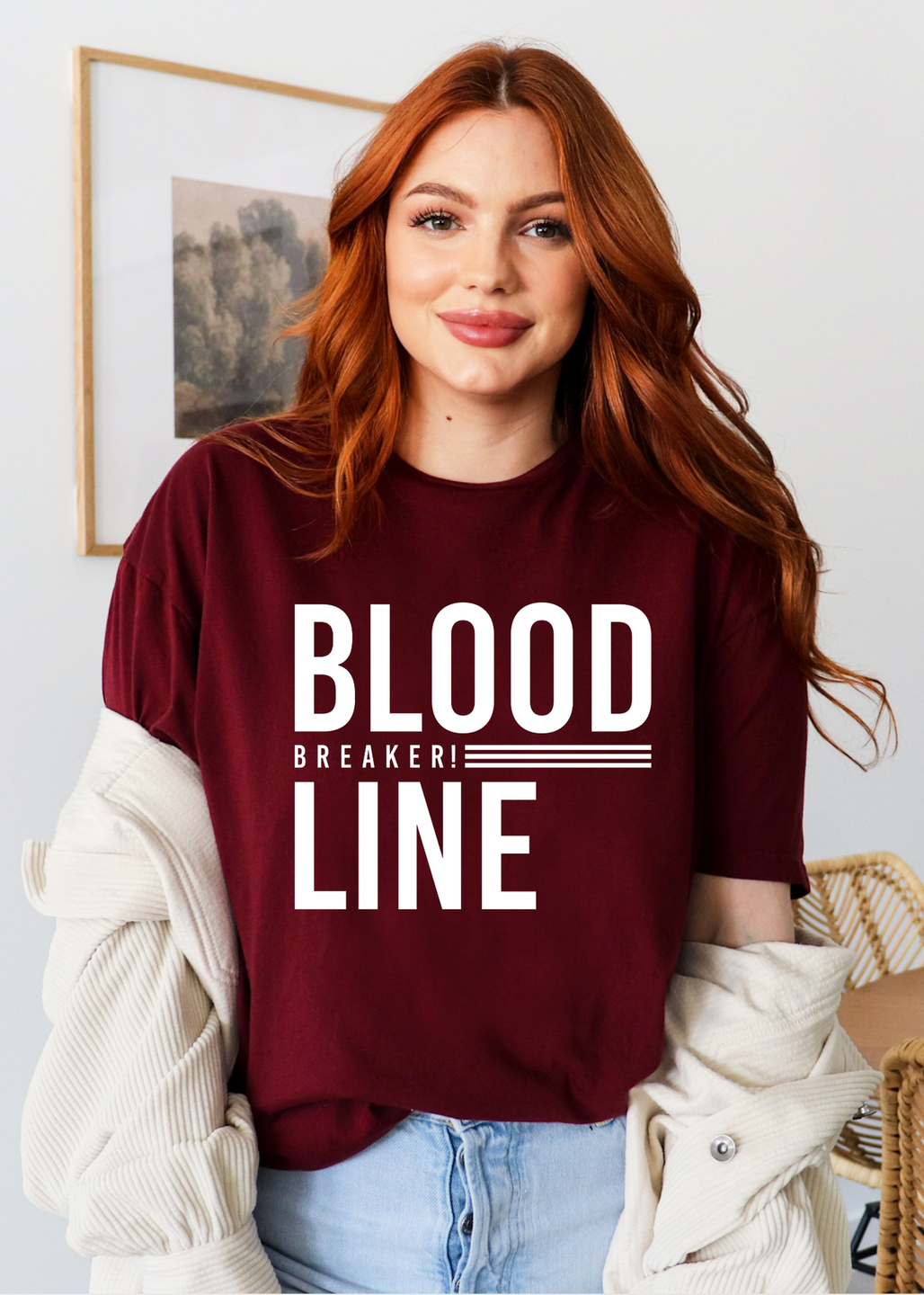 Bloodline Breaker Tee – Clothed in Grace