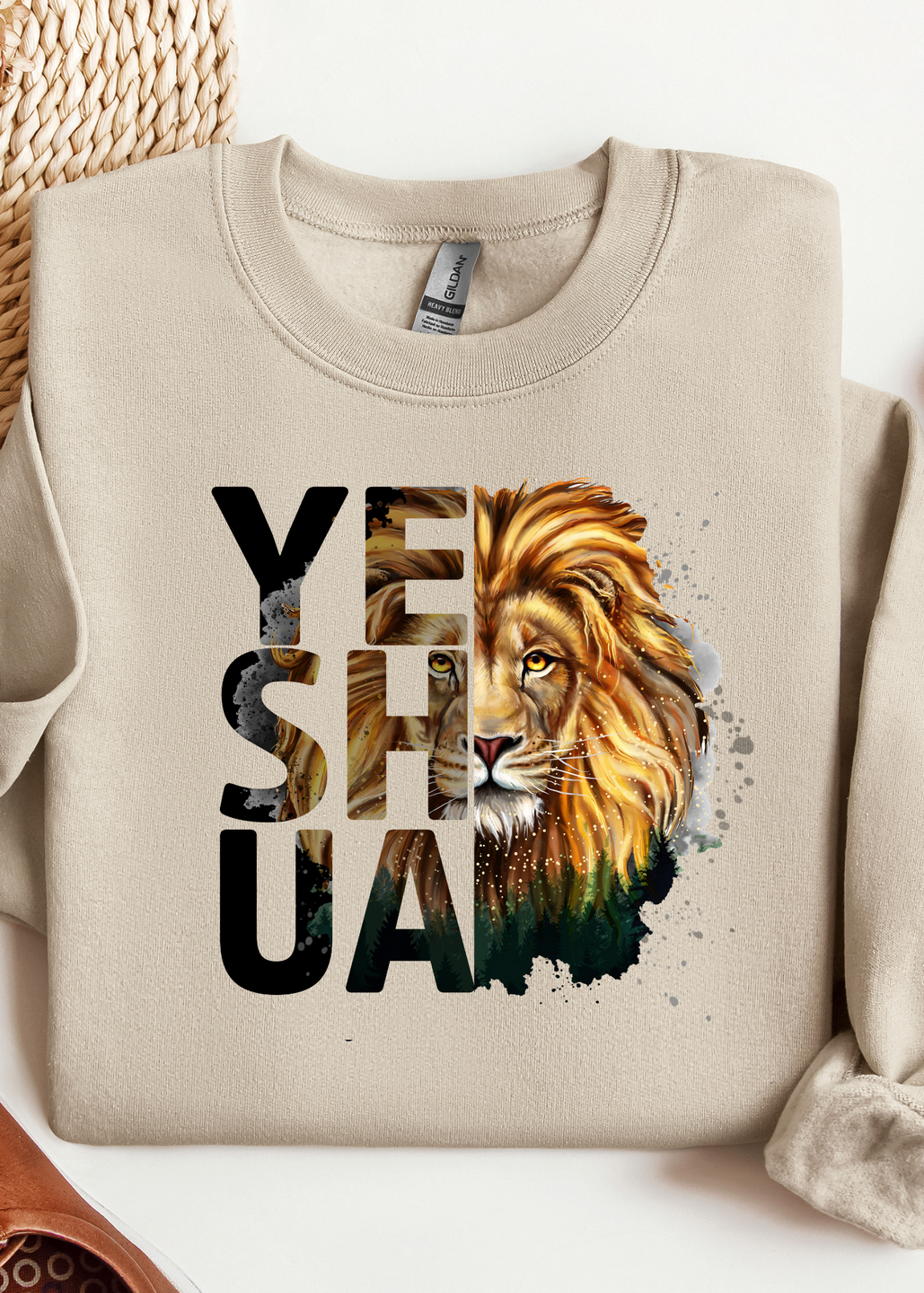 Yeshua Sweatshirt – Clothed in Grace