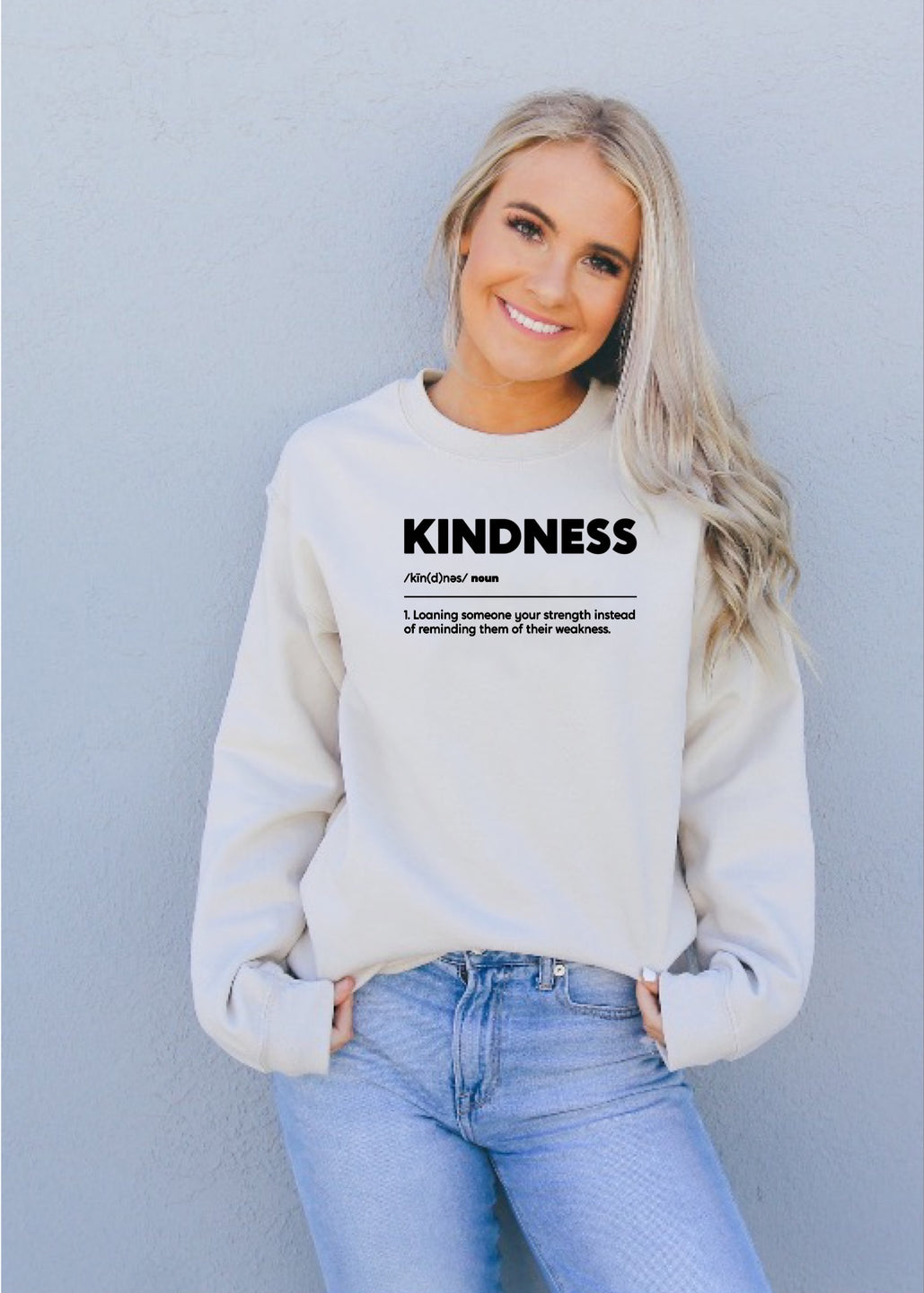 Kindness Sweatshirt – Clothed in Grace