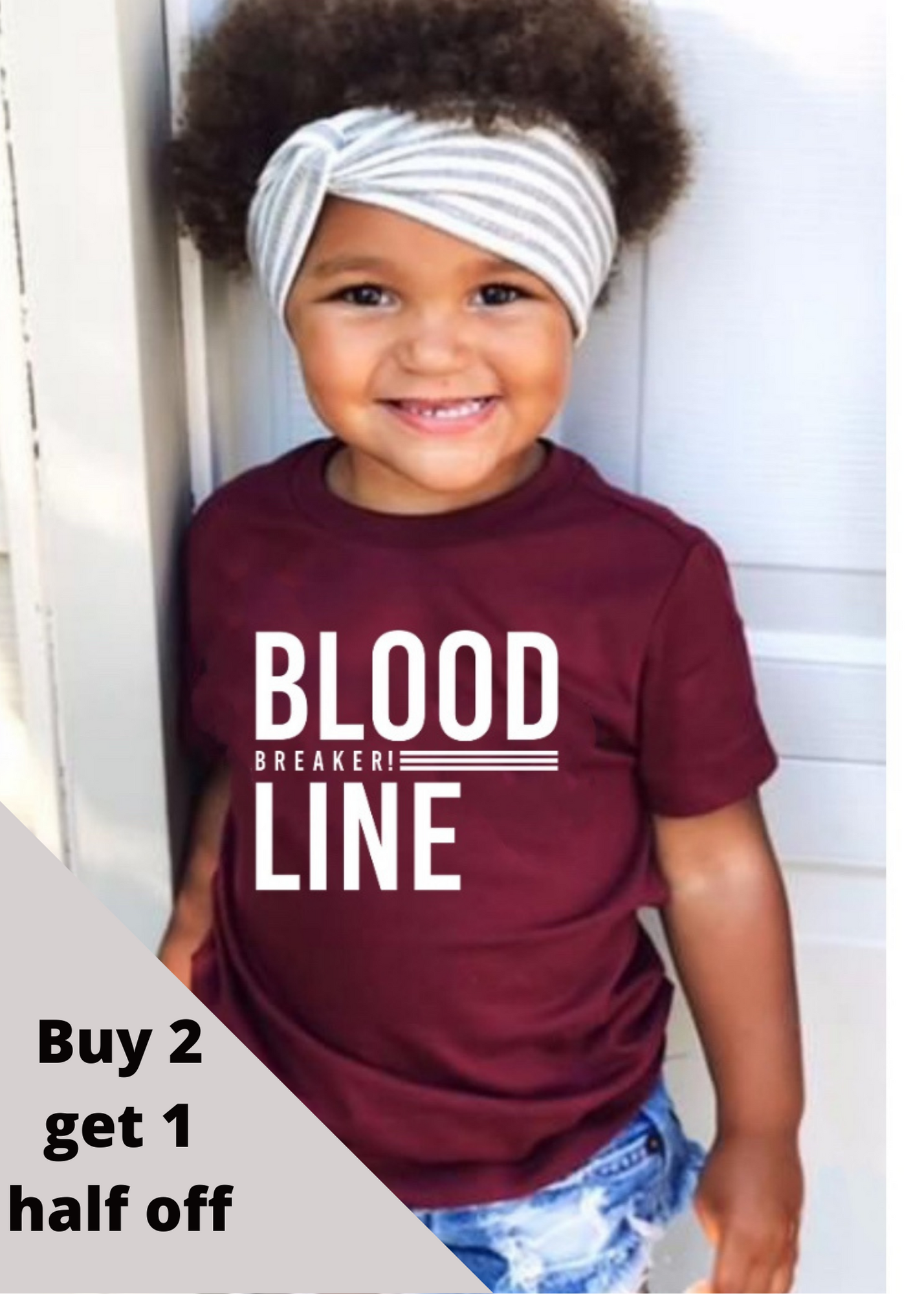 Bloodline Breaker KIDS Tee – Clothed in Grace